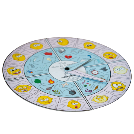'How Do I Feel?' Wheel, for Mental Health & Emotional Vocabulary