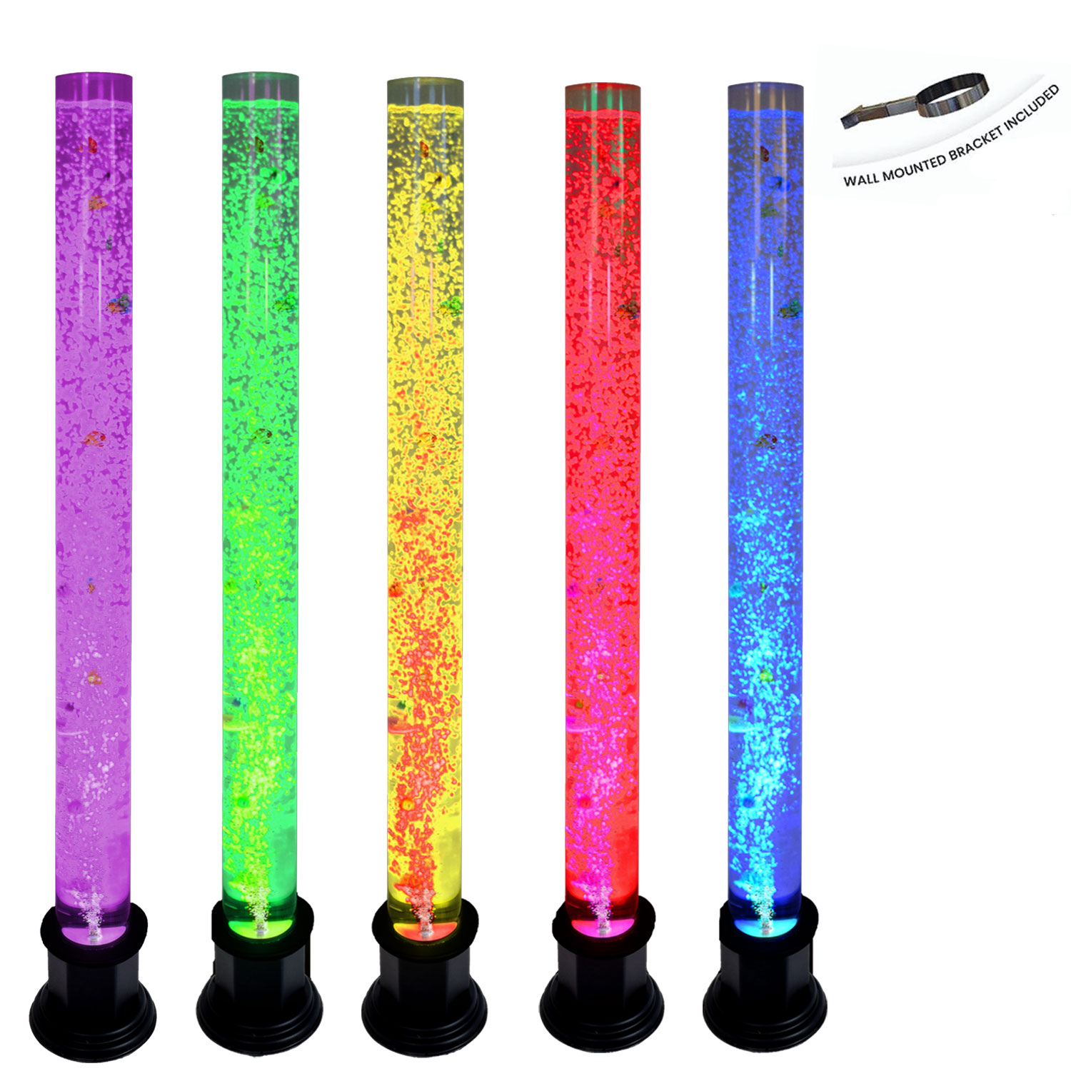 Large Bubble Tube ALL IN ONE (Plastic Base)